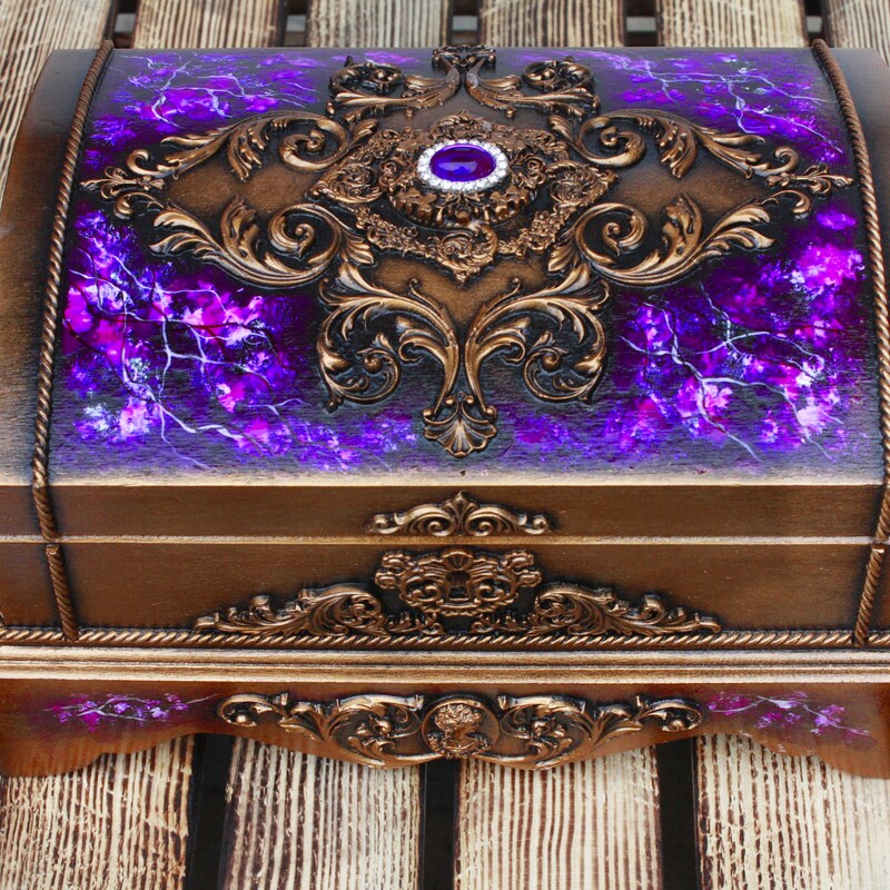 Gothic Jewelry Box - Etsy