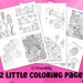 The Little Coloring Book Printable Coloring Pages 52 Pages - Etsy