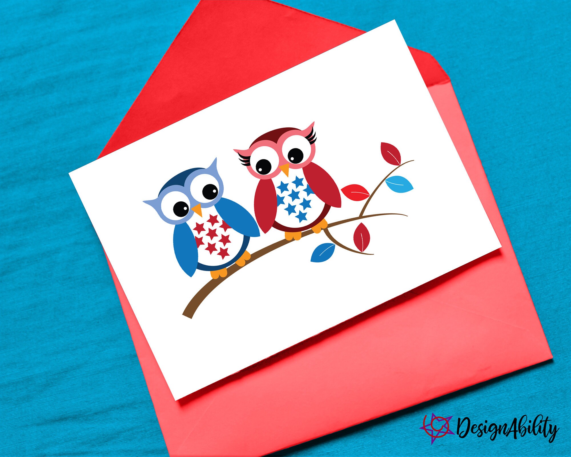 Patriotic Owls Clipart Set SVG & 14 PNG / Patriotic Vector Clip Art ...