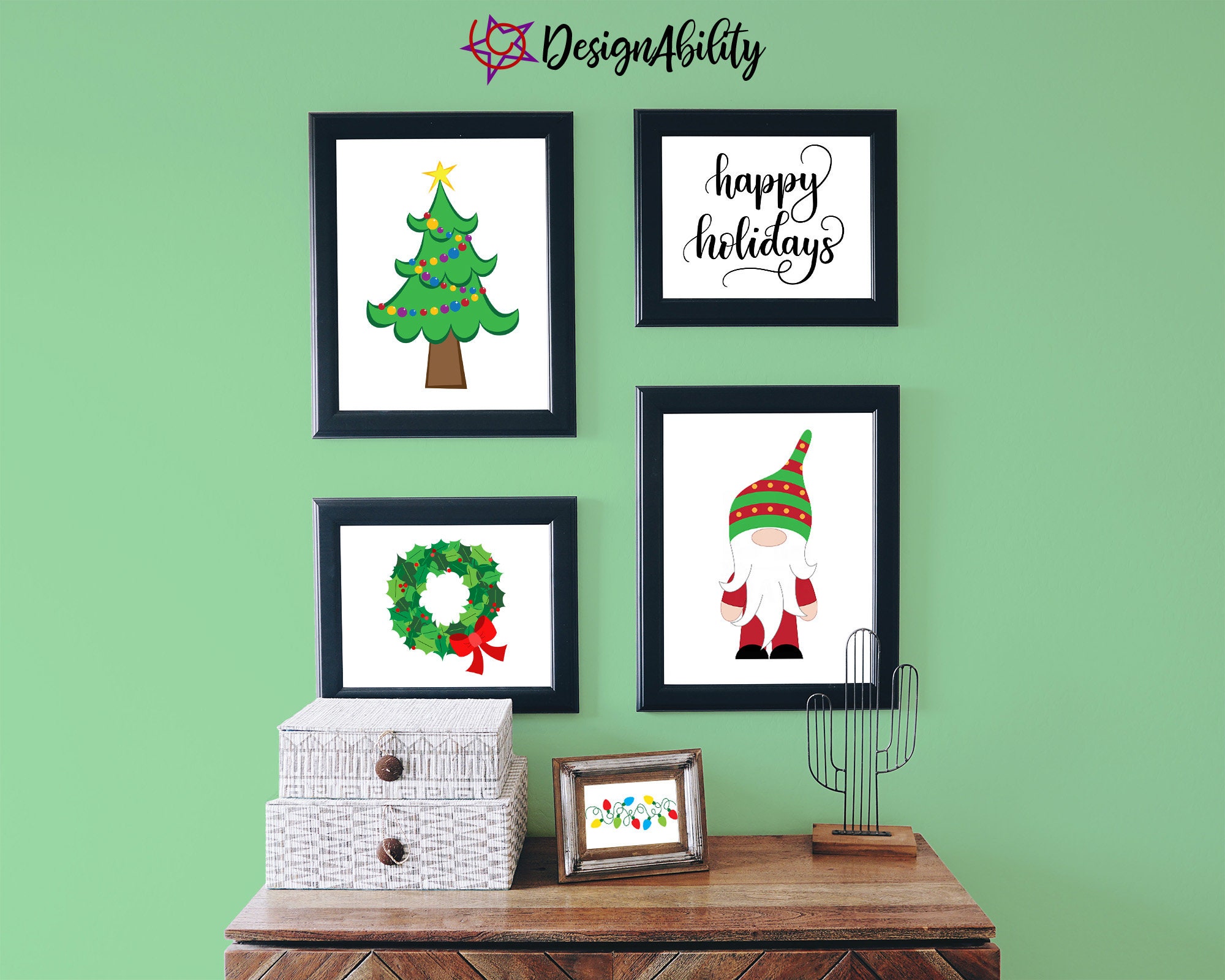 Holiday Bundle Clipart Set SVG & 70 Pngs Digital Download - Etsy