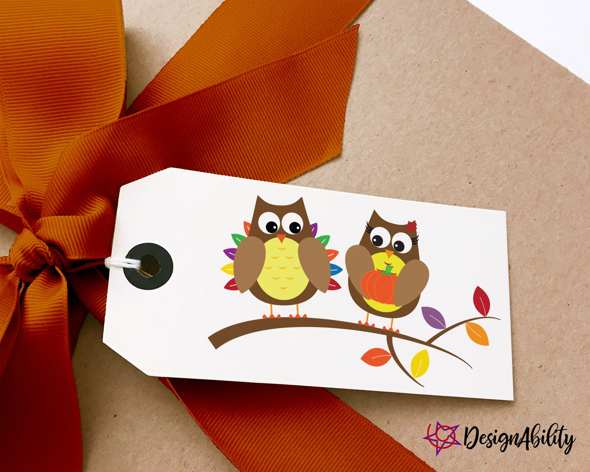 Thanksgiving Owls Clipart Set - SVG & 16 Pngs | Digital Download - Etsy