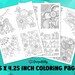 The Little Coloring Book Printable Coloring Pages 52 Pages - Etsy