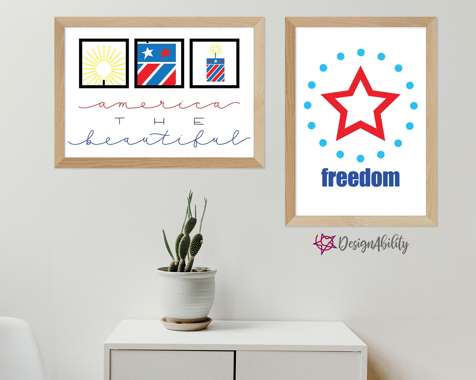 Patriotic Bundle Clipart & Designs - SVG | Pngs | EPS | Patriotic ...