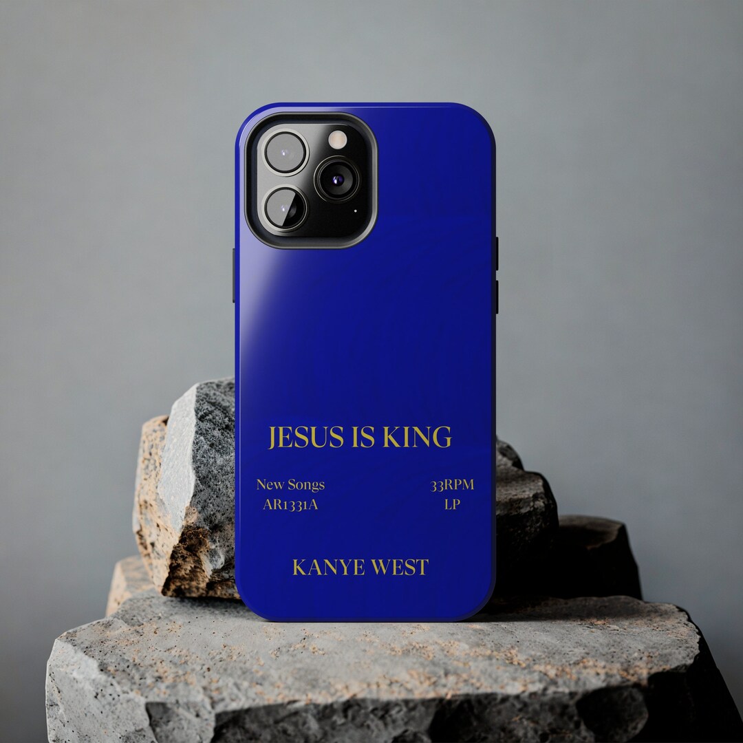 Personalized Kanye West Album Inspired Jesus is King Phone Case Custom ...