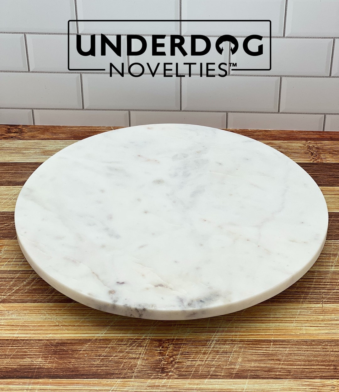 14" Marble Lazy Susan - Etsy