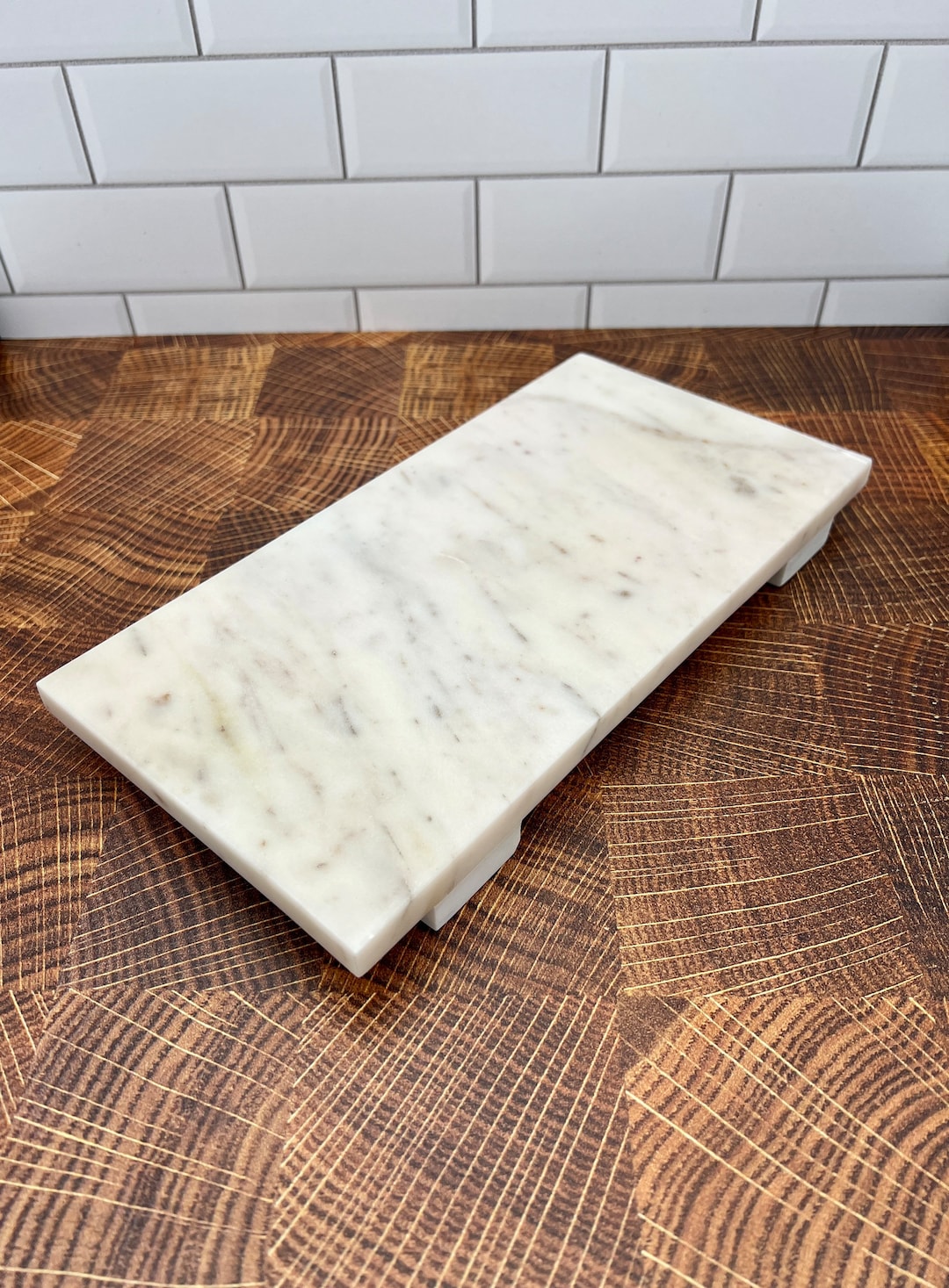 Marble Serving Board - 12” X 6” - Etsy