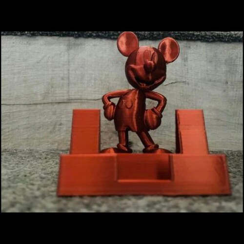 Mickey Mouse Cell Phone Stand Desktop Home Office | Etsy