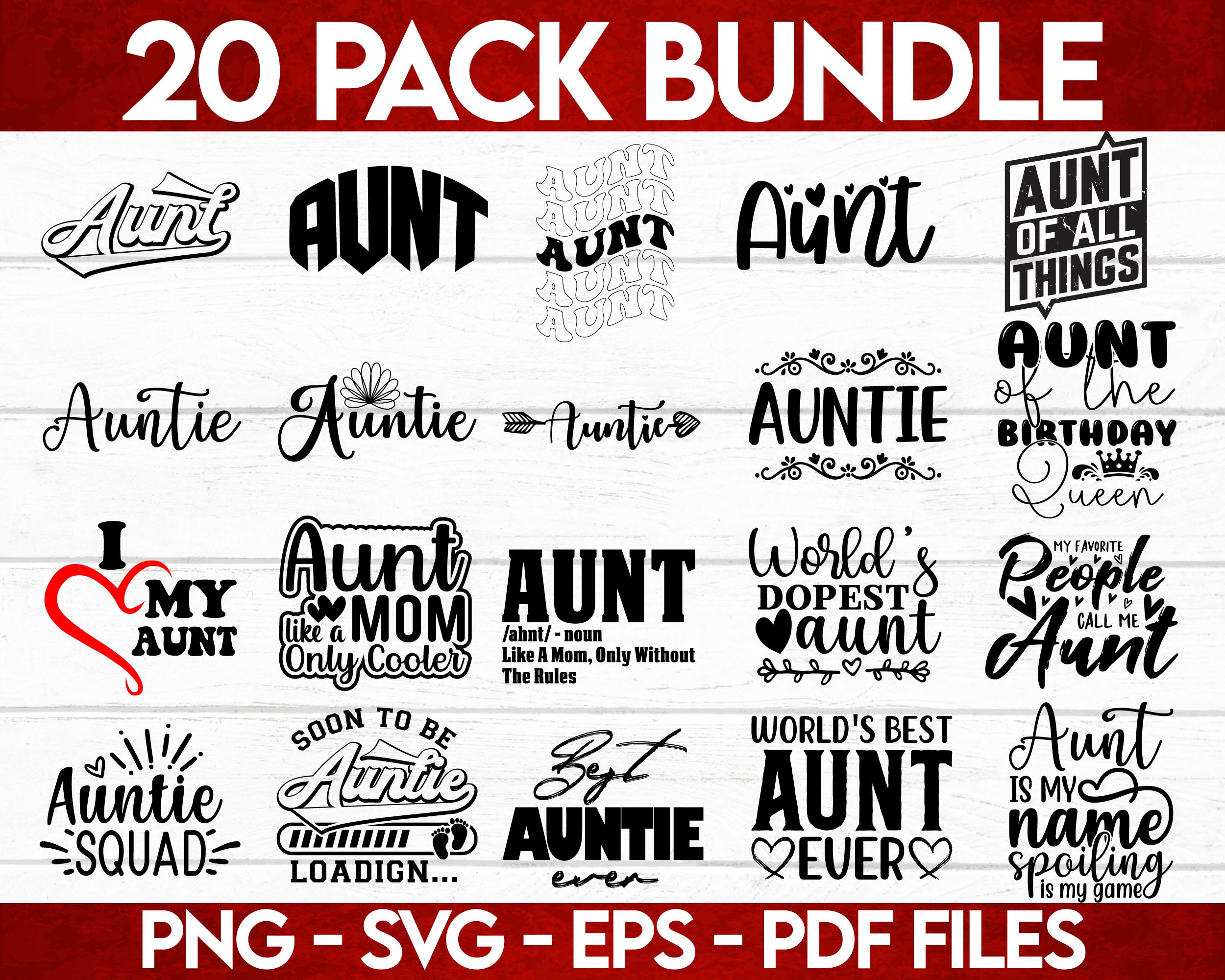 Auntie Svg Bundle, Auntie Svg, Aunt Svg, Auntie Saurus Svg, Best Aunt ...