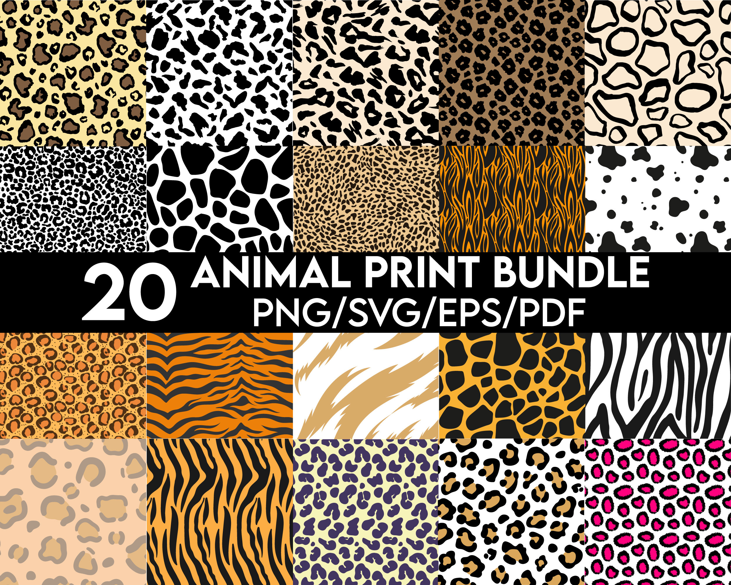 Cheetah Print Svg, Leopard Print Svg, Animal Print Svg, Cheetah Print ...