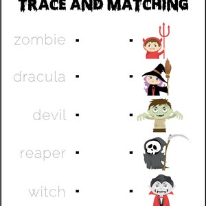 Halloween Activity Book, Kids Halloween Activity Book, Kids Halloween ...
