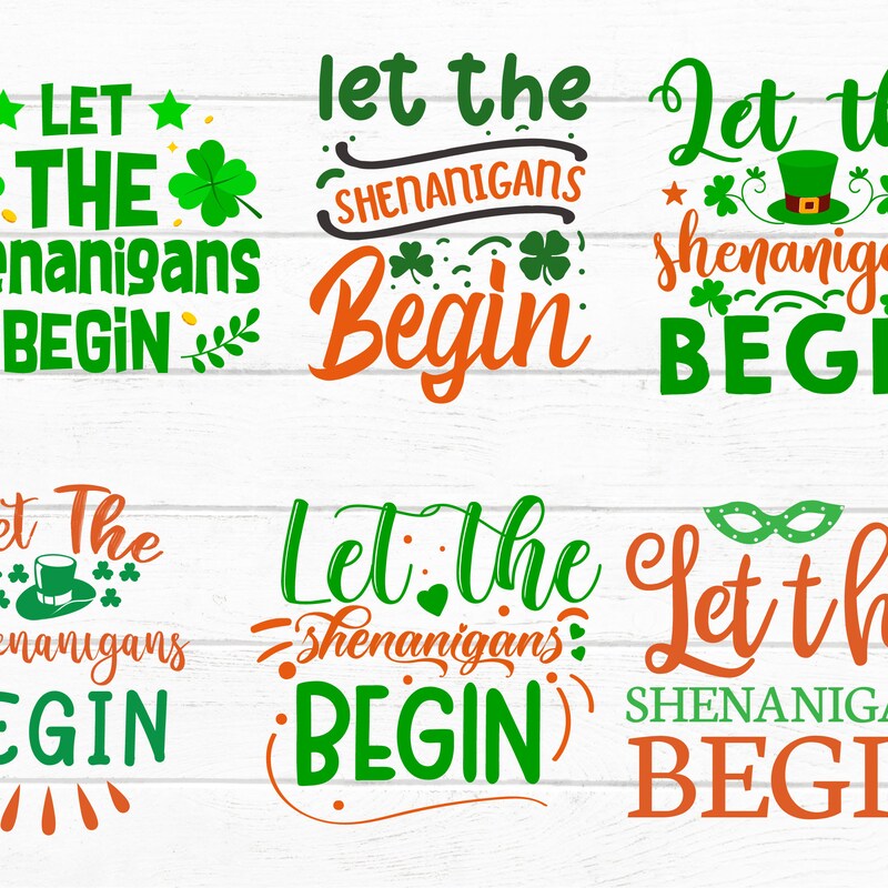 Shenanigans Svg - Etsy