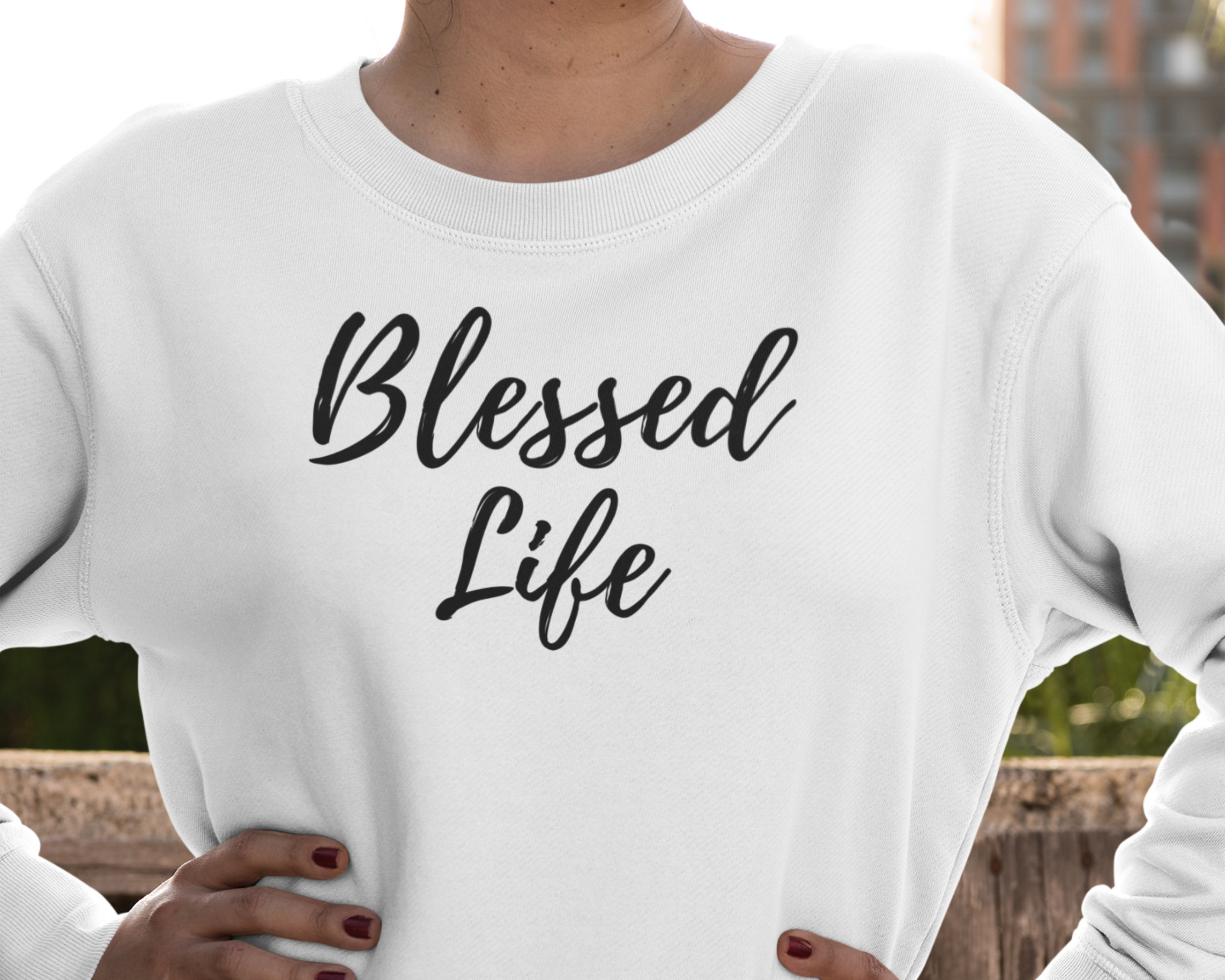 Blessed Svg, Simply Blessed Svg, Christian Svg, Motivational Svg, Bible ...