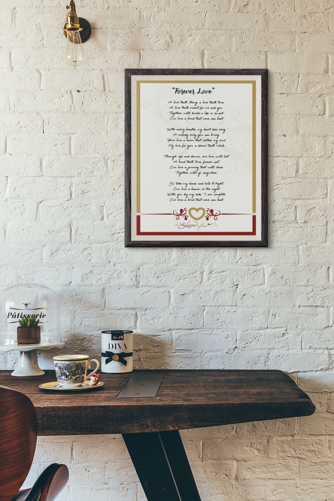 Love Forever Poem, Love Poem, Love Poems, Digital Poem, Anniversary ...