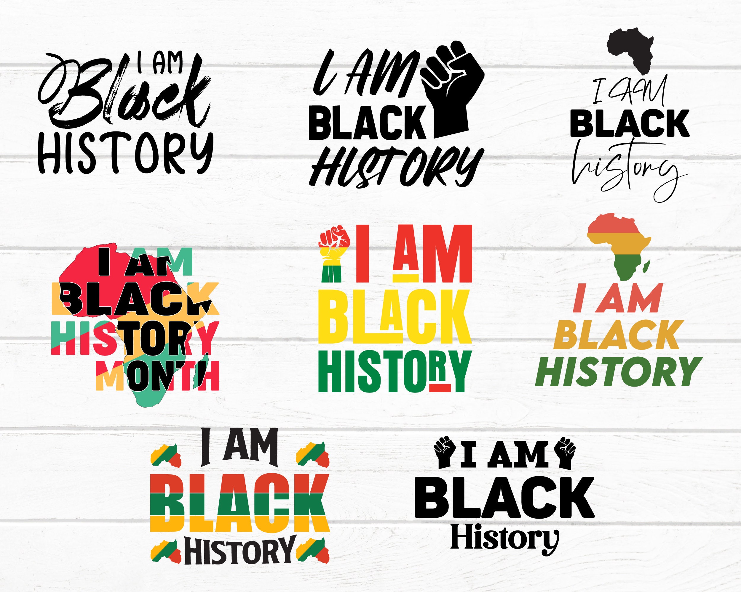 I Am Black History Svg Black History Svg Black History Month Black