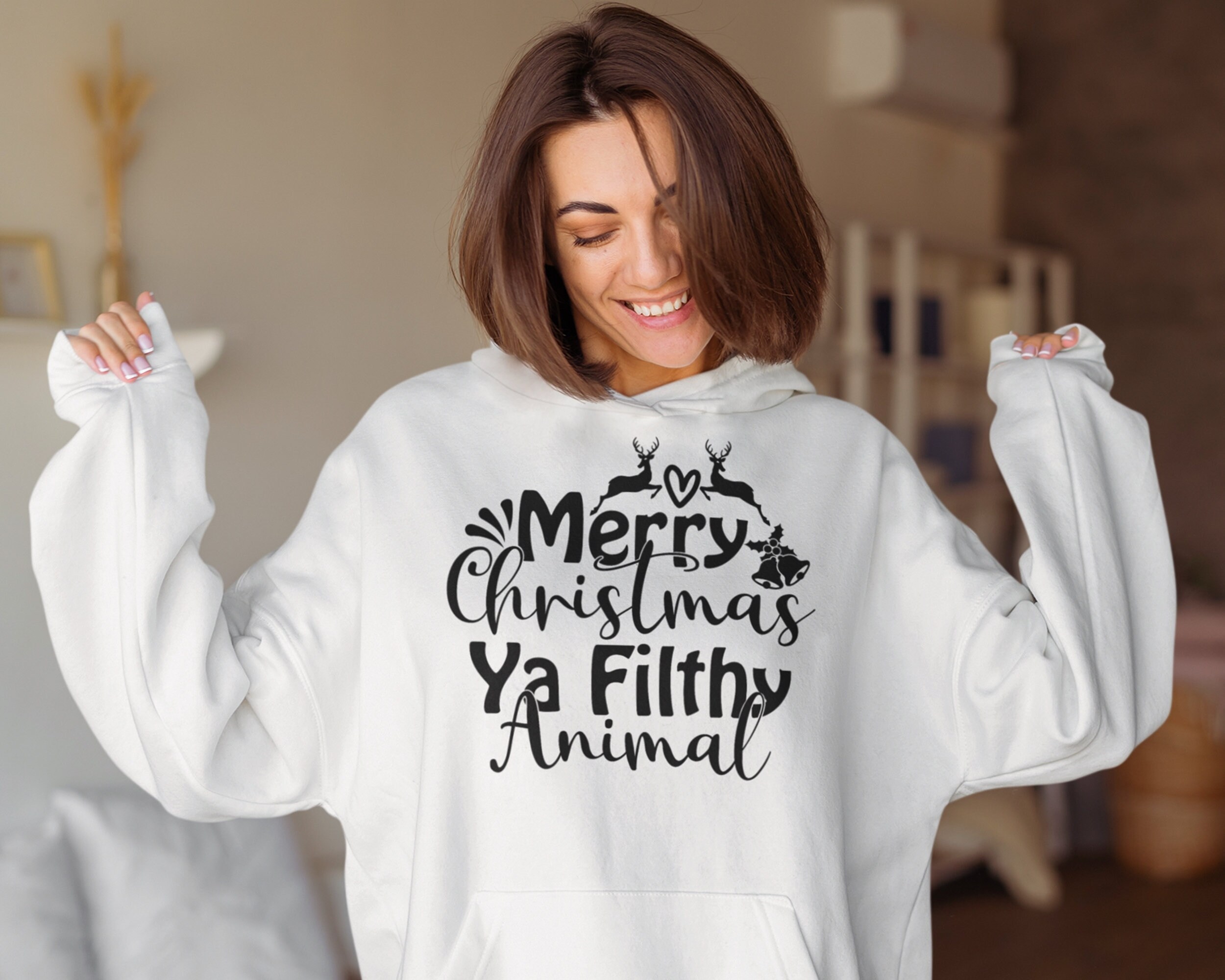 Merry Christmas Ya Filthy Animal Svg, Merry Christmas Svg, Christmas ...