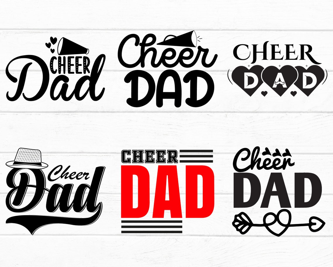 Cheer Dad Svg, Fathers Day Svg, Football Dad Svg, Papa Svg, Cheer Dad ...