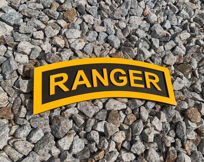RANGER TAB Wall Art Office Art Wall Sign Army RLTW - Etsy