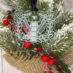 Acrylic Christmas Chief Warrant Officer Ornament, Military Ornament ...
