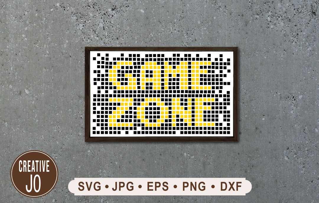 Game Zone Sign Svg, Game Zone Icon Svg, Game Sign Printable, Pixel Game ...