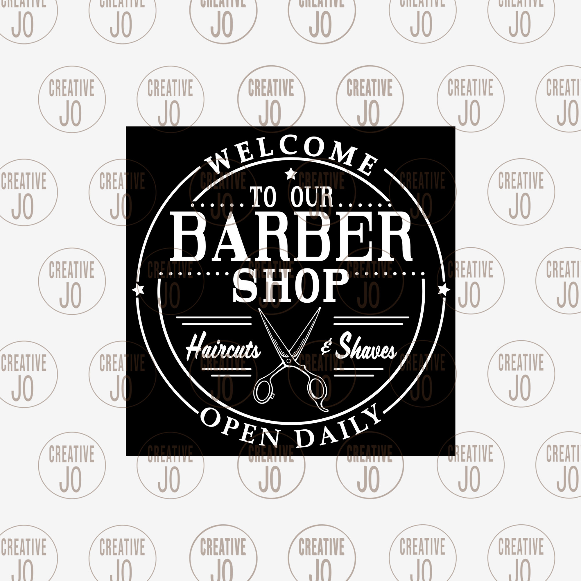 Barber Shop Sign SVG Haircuts and Shave Sign SVG Vintage - Etsy