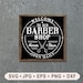 Barber Shop Sign SVG, Haircuts and Shave Sign SVG, Vintage Barber Shop ...