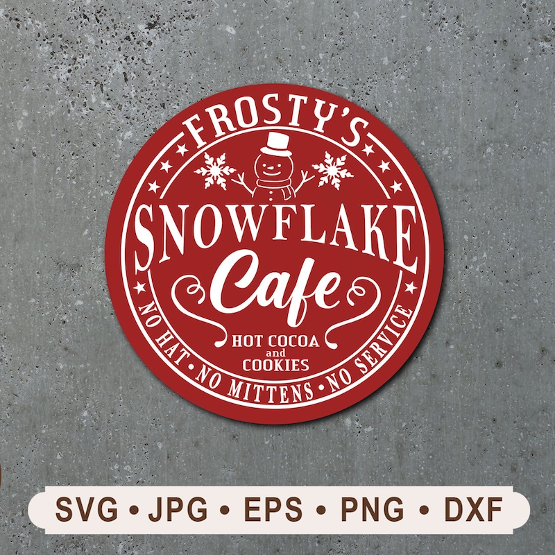 Snowflake Hot Cocoa Svg - Etsy