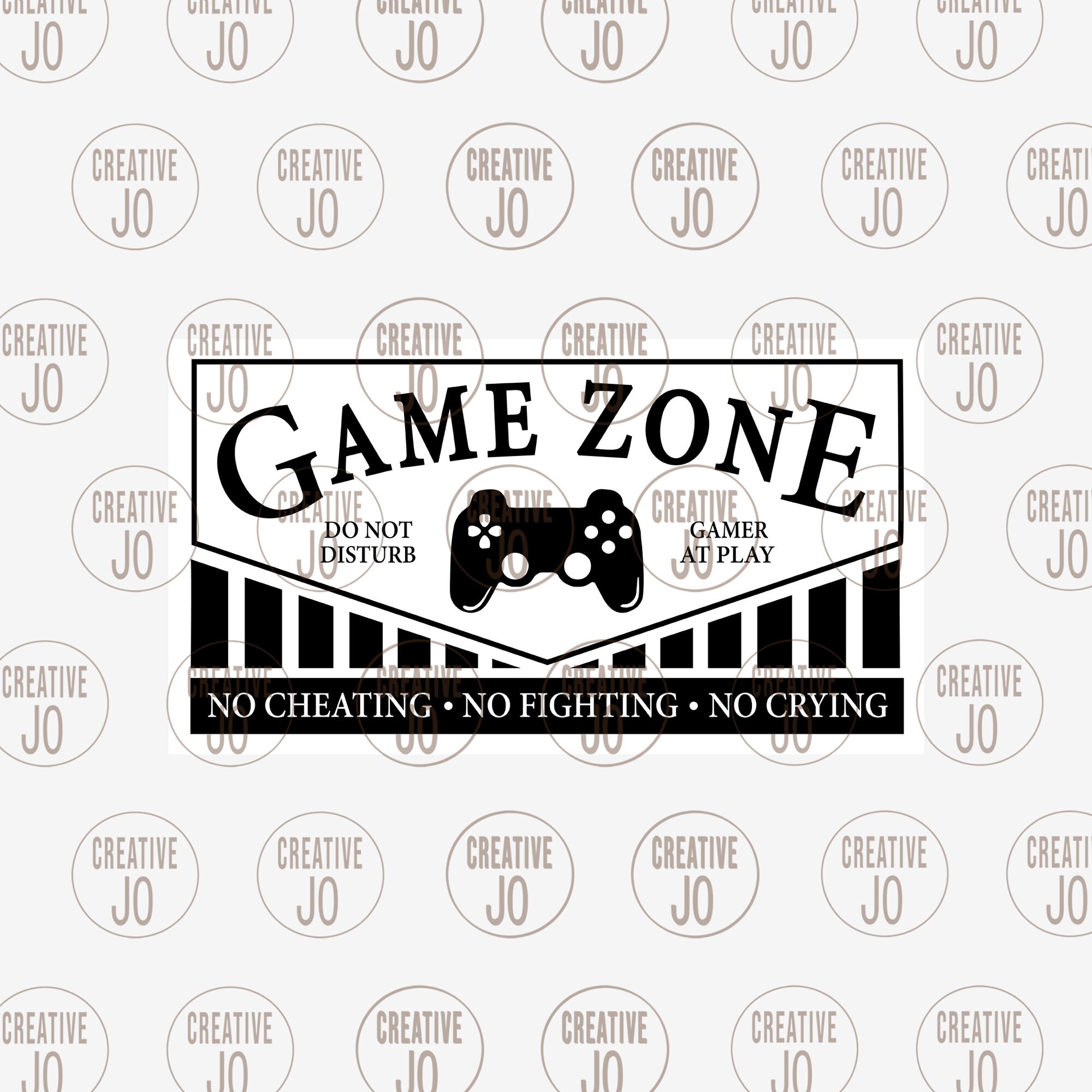 Game Zone Sign Svg Game Icon Svg Game Sign Printable Do Not - Etsy