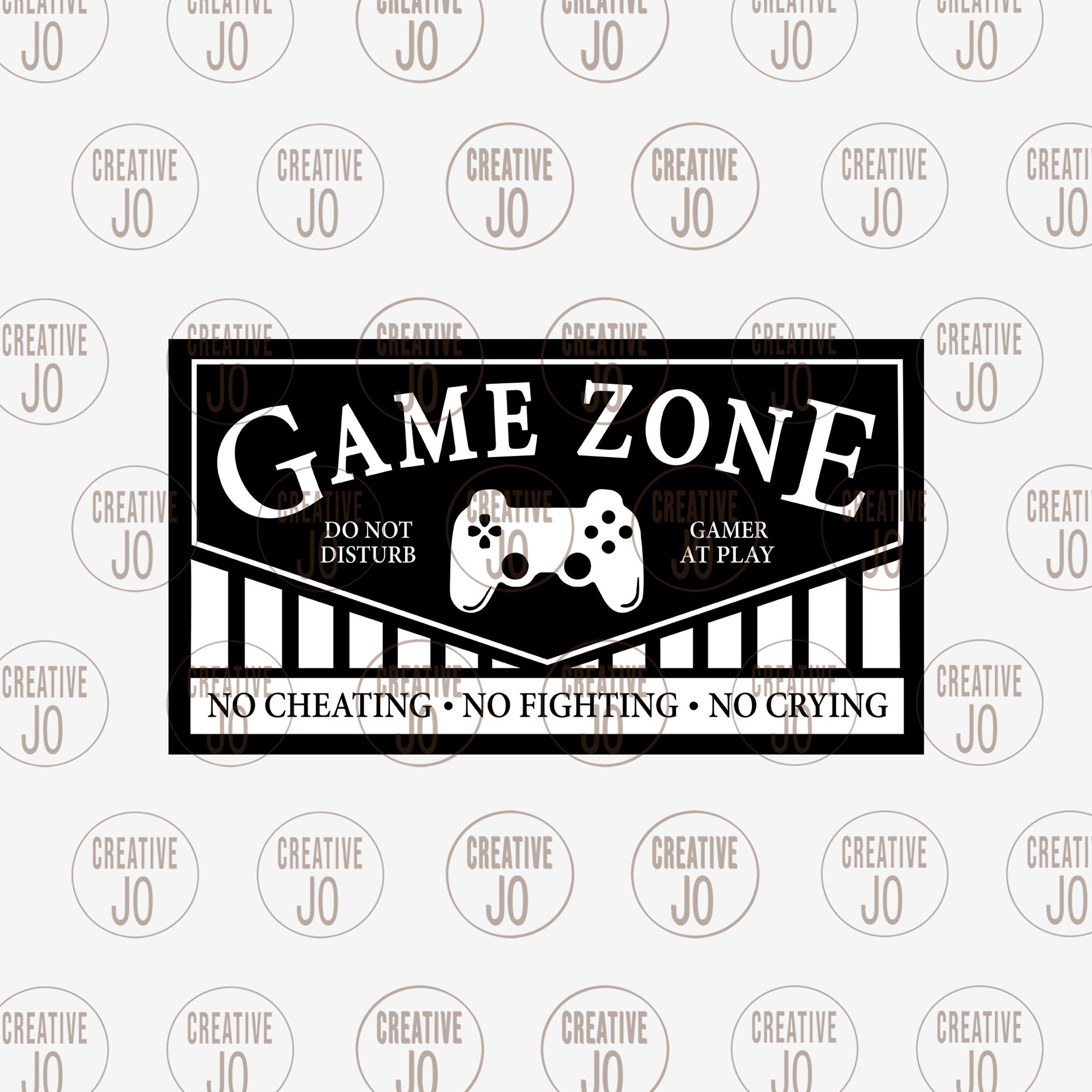 Game Zone Sign Svg Game Icon Svg Game Sign Printable Do Not - Etsy