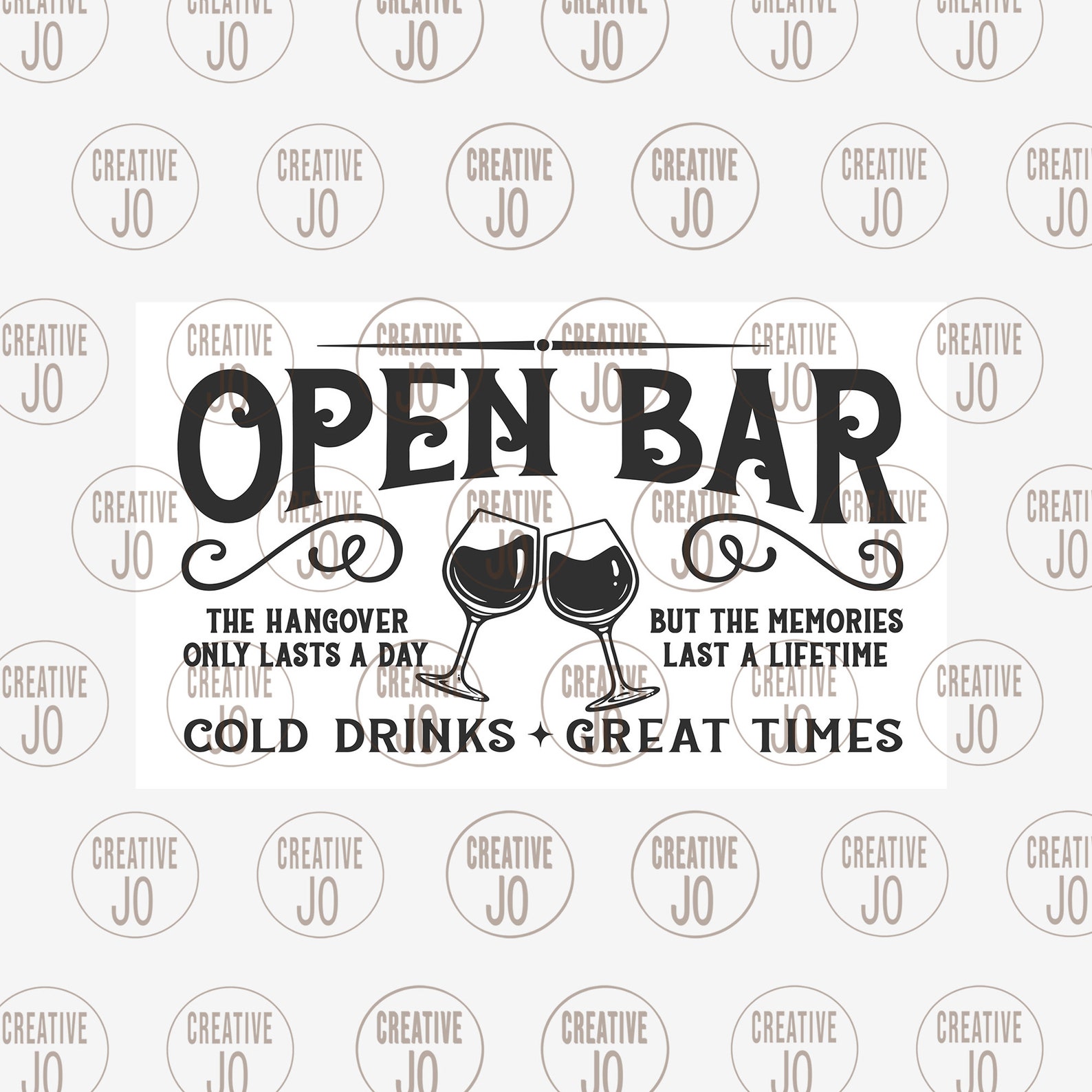 Open Bar Sign Svg Vintage Bar and Lounge Sign Svg Cold - Etsy