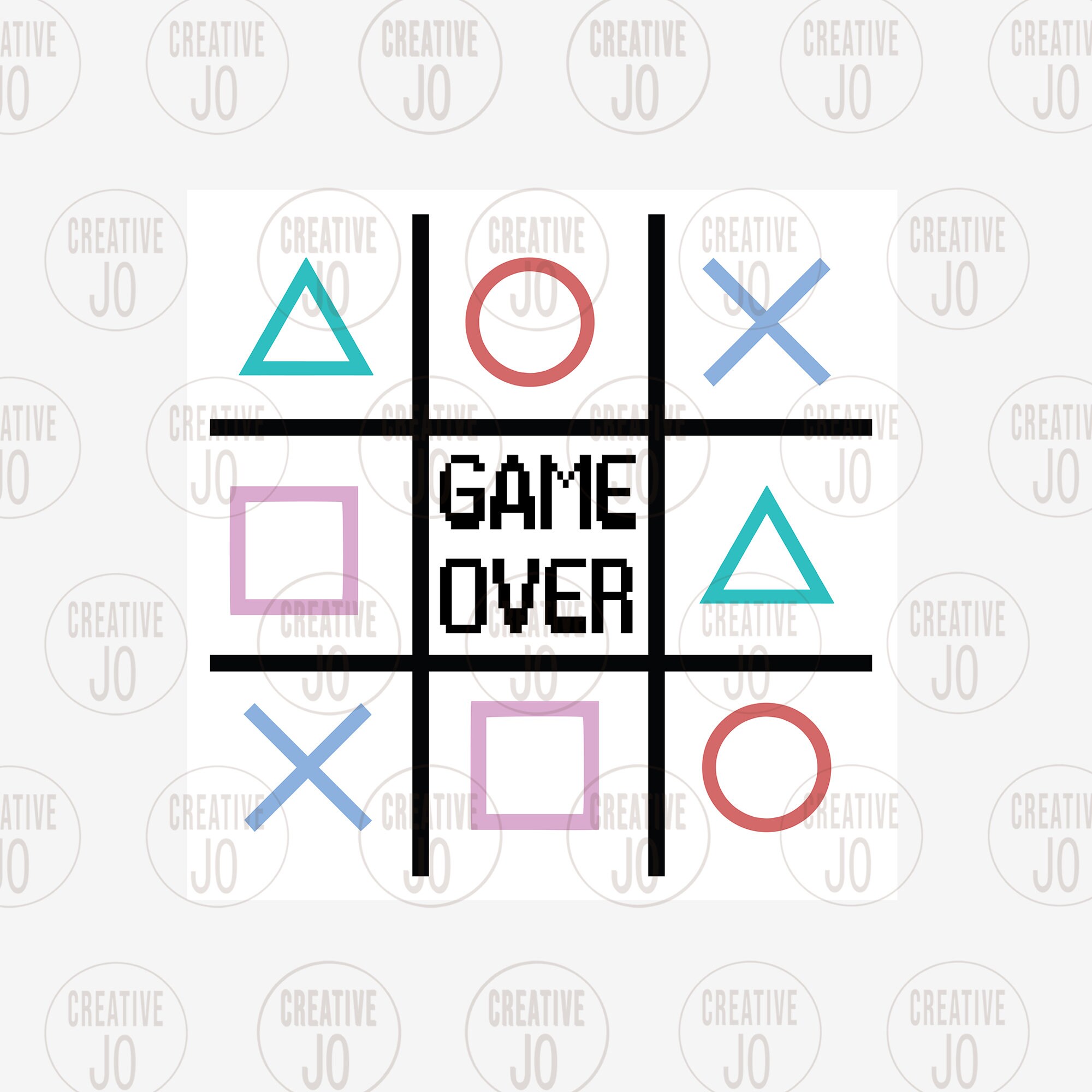 Game Over Sign SVG Gamer Sign SVG Funny Game Room Printable - Etsy Hong ...