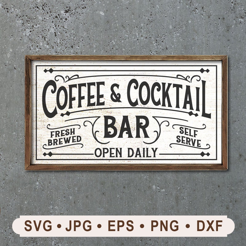 Coffee Bar Sign - Etsy