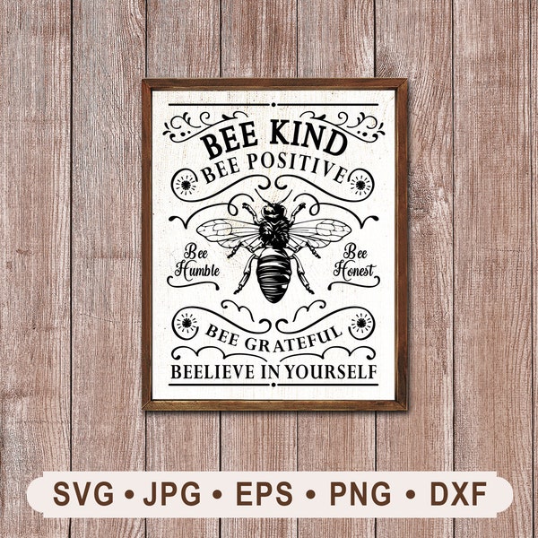 Bee Kind Printable - Etsy
