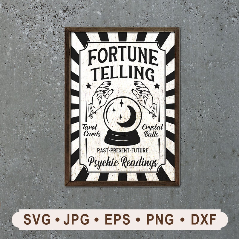 Fortune Teller Sign - Etsy