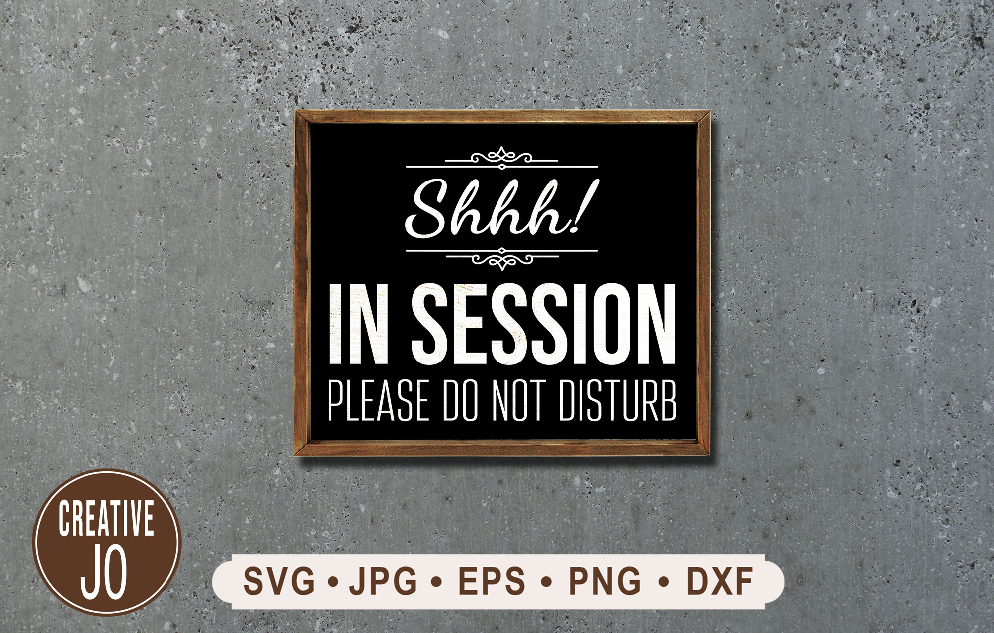 Shhh in Session Do Not Disturb Sign Svg Do Not Disturb Sign - Etsy