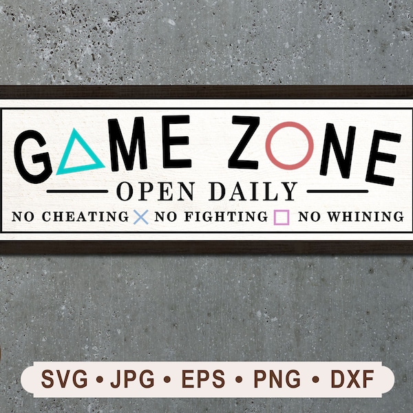 Funny Game Room Sign - Etsy