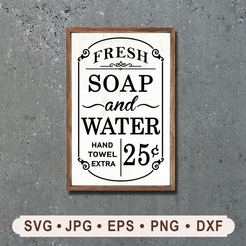 Vintage Soap Sign - Etsy