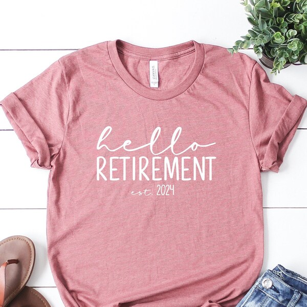 Retirement T Shirt - Etsy