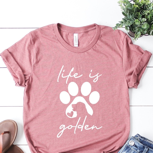 Golden Retriever Shirts - Etsy