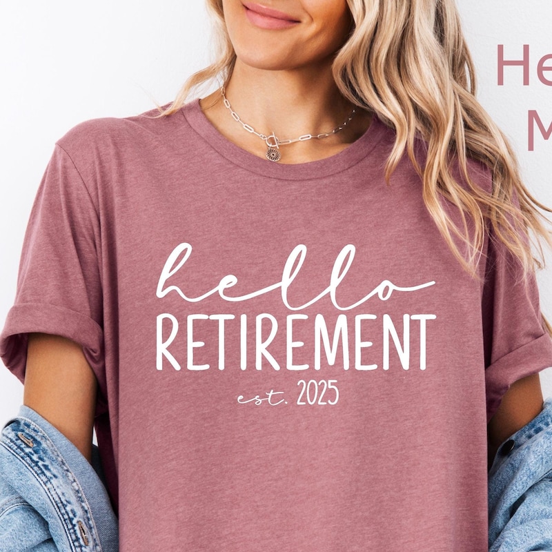 Retirement T Shirt - Etsy
