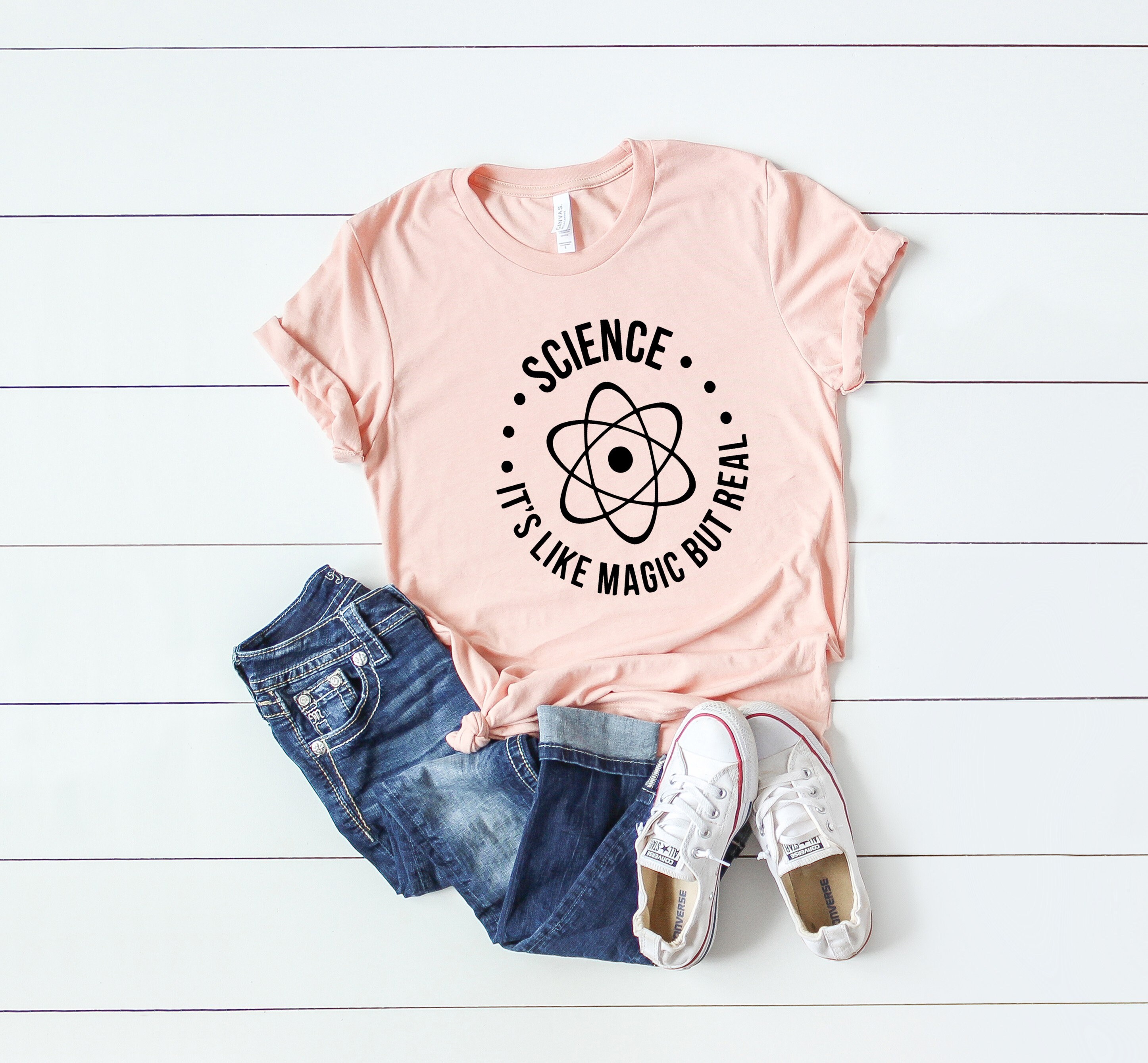 Science Shirt, It's Like Magic but Real Shirt, Science Lover Shirt ...