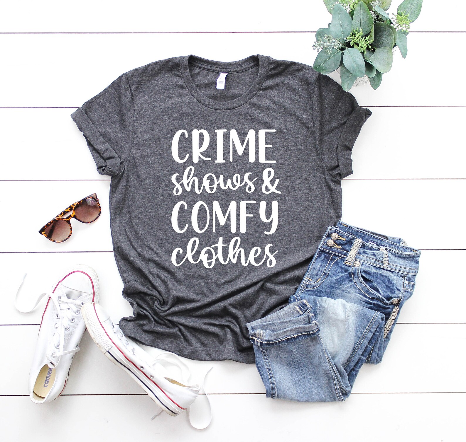 Crime Shows & Comfy Clothes Shirt - True Crime Fan Tee - Etsy