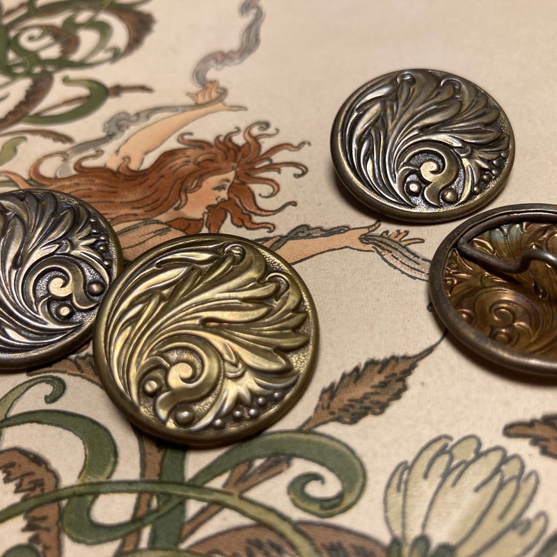 Antique Buttons - Etsy