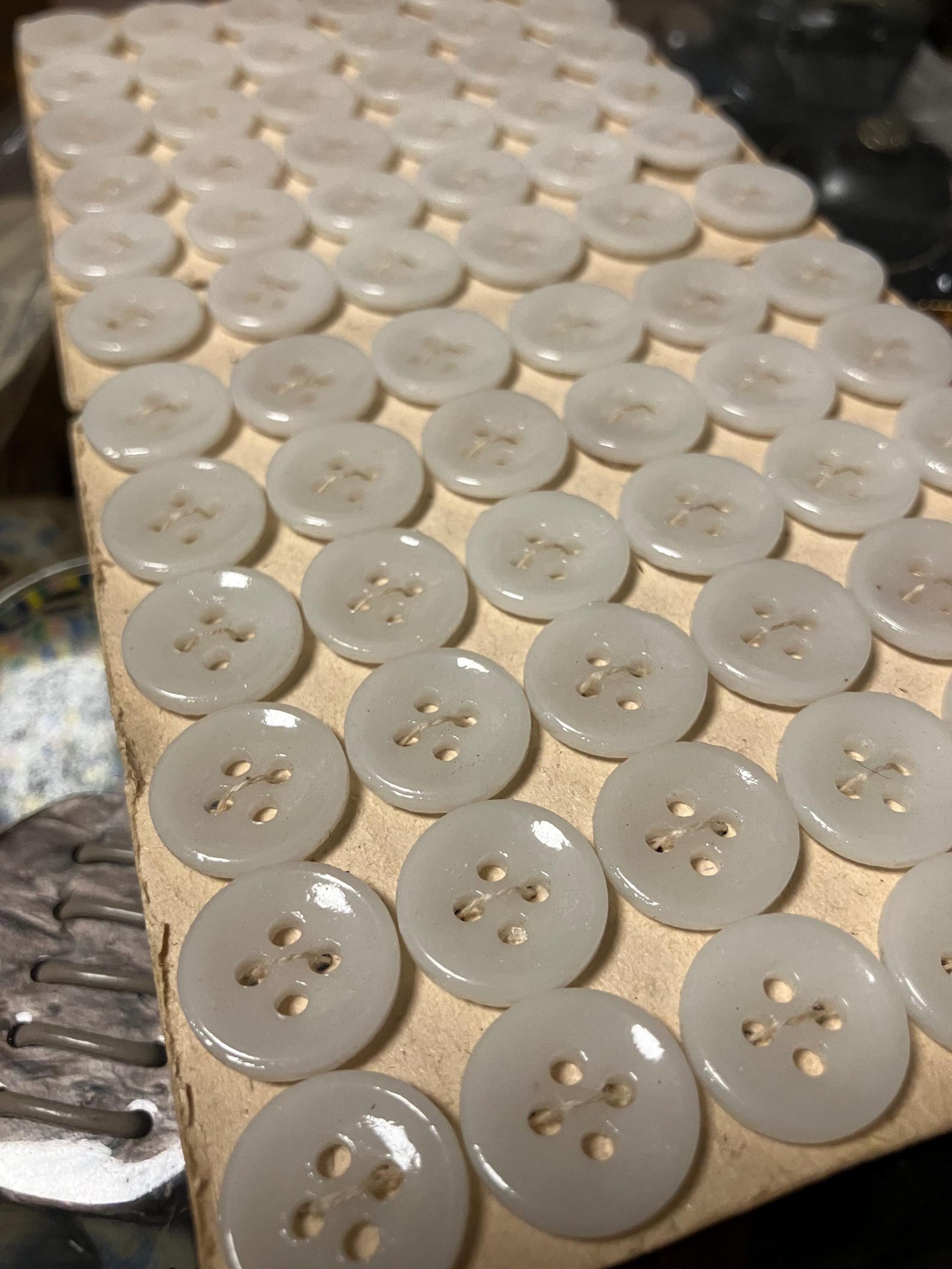 72 Old Ceramic Buttons - Collector Buttons - 15 Mm - Etsy