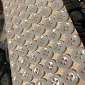 72 Old Ceramic Buttons - Collector Buttons - 15 Mm - Etsy