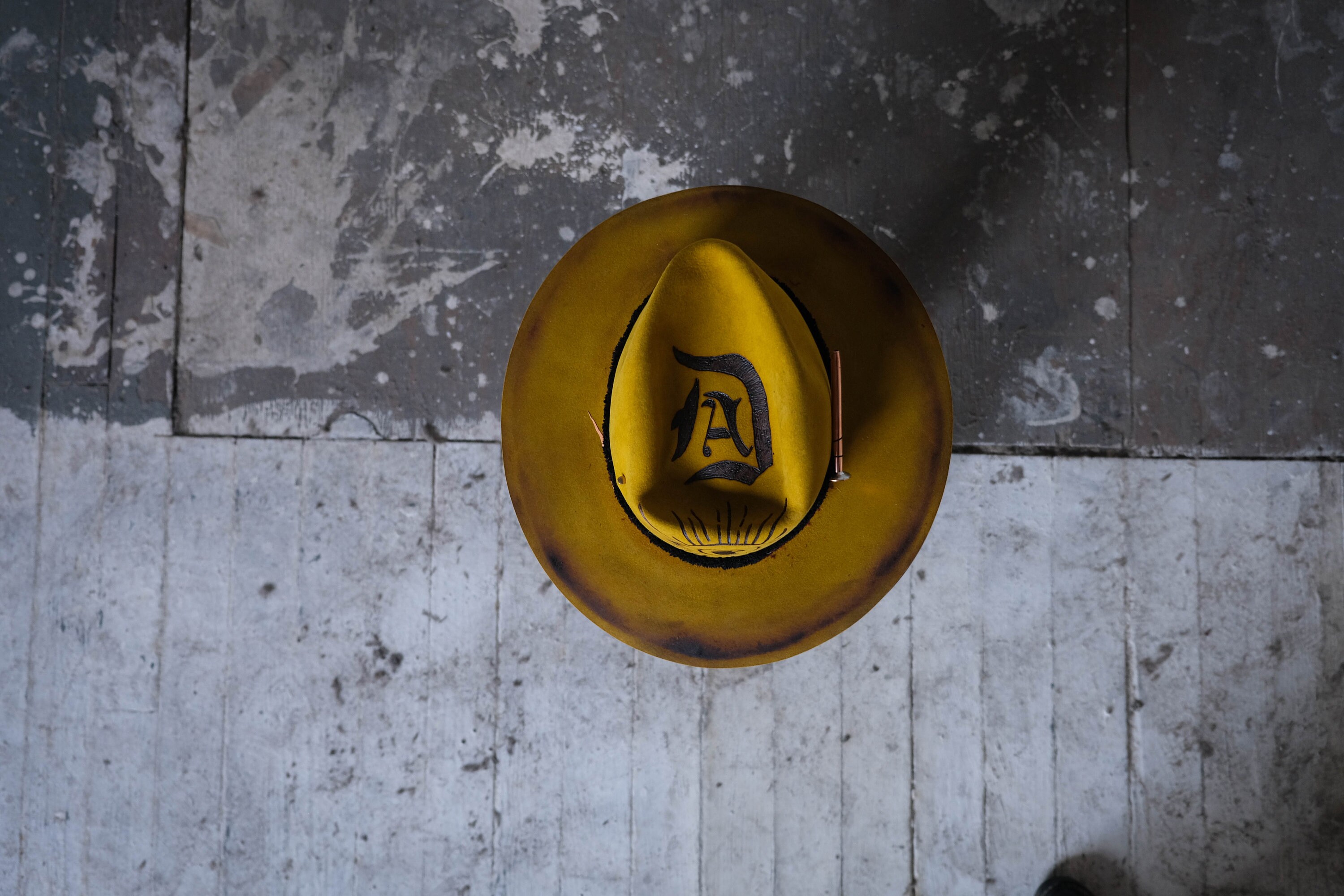 Custom One of Kind Handmade Beaver Felt Hat : eye of the Beholder ...