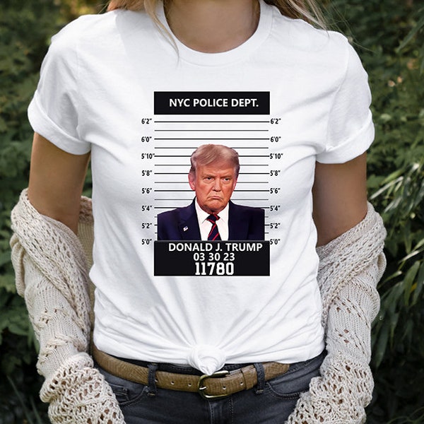 Trump Mugshot Shirt - Etsy