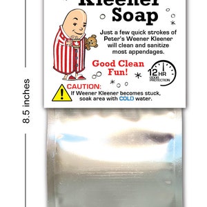 Canada WEENER Kleener Soap Willy Weiner - Canadian Ontario GAG Gift ...
