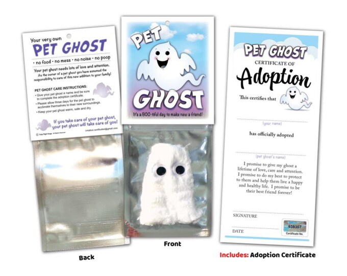 Pet Ghost Funny Novelty Gift Ideas Ideal for Birthday Presents, Wedding ...
