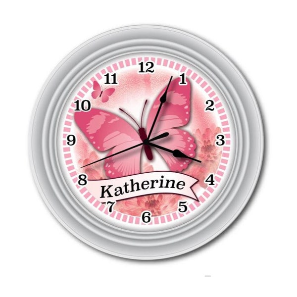 Butterfly Clock - Etsy