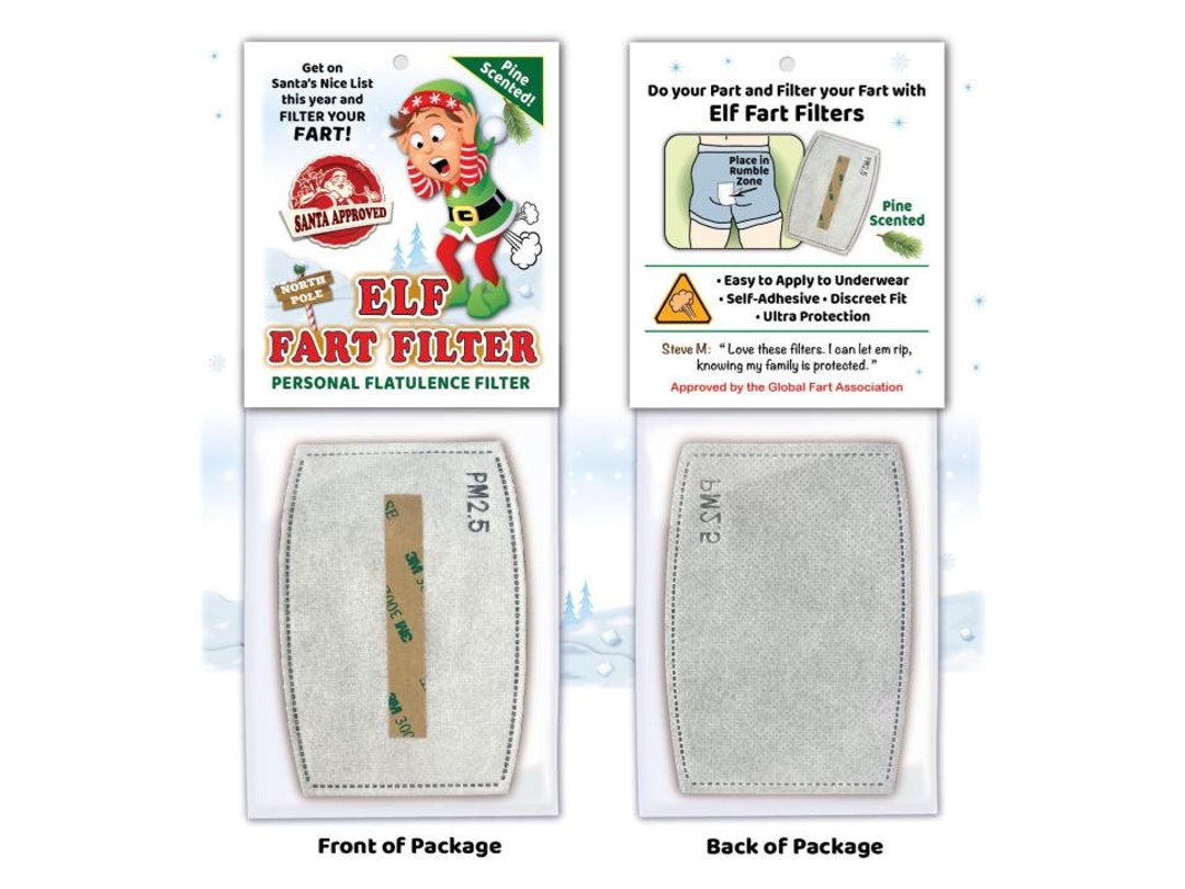 ELF Fart Air Filter CHRISTMAS Gift - Pine Scent - GREAT Stocking ...